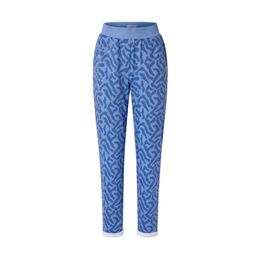 Tchibo - Bedruckte Sweatpants - Damen - Gr. M - blau/print
