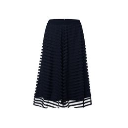 Tchibo - Mesh-Rock - Damen - Gr. 48 - dunkelblau/gestreift