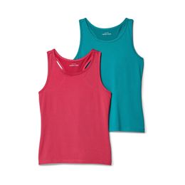 Tchibo - 2 Kinder-Sport-Tops - M&auml;dchen - Gr. 170/176 - t&uuml;rkis
