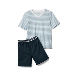 Tchibo - Kinder-Pyjama - Jungen - Gr. 146/152 - dunkelblau