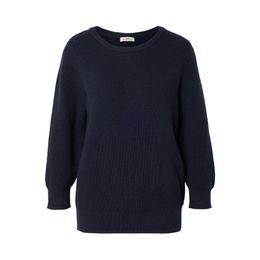 Tchibo - Pullover aus Strukturstrick - Damen - Gr. L - dunkelblau
