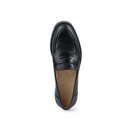 Tchibo - Leder-Loafer - Damen - Gr. 37 - schwarz