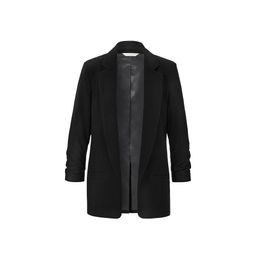 Tchibo - Blazer mit gerafften &Auml;rmeln - Damen - Gr. 46 - schwarz