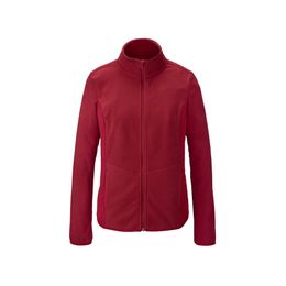 Tchibo - Microfleecejacke - Damen - Gr. XL - bordeaux