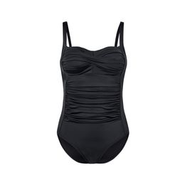 Tchibo - Figurformender Badeanzug - Damen - Gr. 48 - schwarz