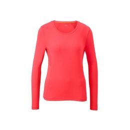 Tchibo - Langarm-Funktionsshirt - Damen - Gr. XS - rot