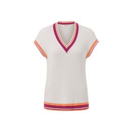 Tchibo - Strick-Pullunder - Damen - Gr. S - dunkelrosa