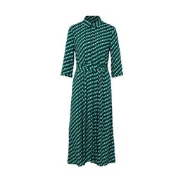 Tchibo - Bedrucktes Hemdblusenkleid - Damen - Gr. 38 - dunkelblau/print