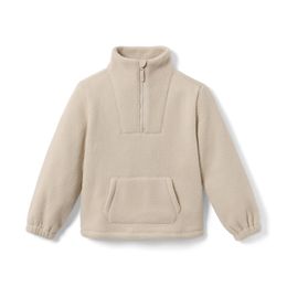 Tchibo - Kuschelfleece-Sweatshirt - Kinder - Gr. 122/128 - wei&szlig;