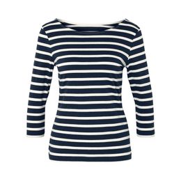 Tchibo - Shirt mit 3/4-Arm - Damen - Gr. XXL - dunkelblau