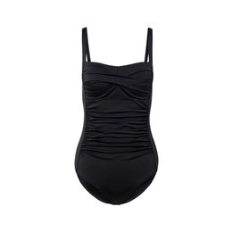 Tchibo - Figurformender Badeanzug - Damen - Gr. 40 - schwarz
