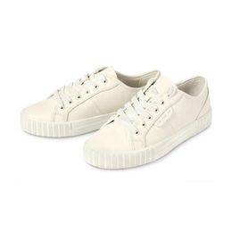Tchibo - Leder-Sneaker - Damen - Gr. 40 - wei&szlig;