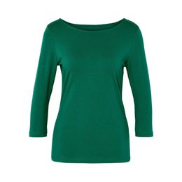 Tchibo - Shirt mit 3/4-Arm - Damen - Gr. XL - gr&uuml;n