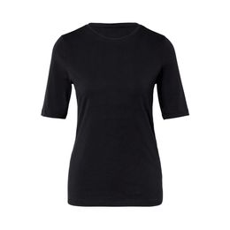 Tchibo - Basic Halbarmshirt - Damen - Gr. L - schwarz