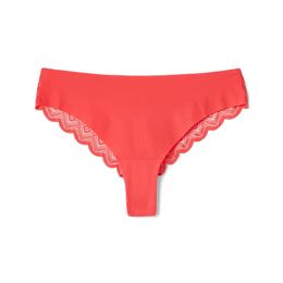 Tchibo - 2 Magic-Cut-Braziltangas - Damen - Gr. XS - rot