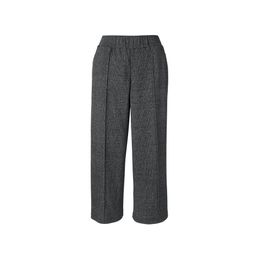 Tchibo - Culottehose - Damen - Gr. S - grau/kariert