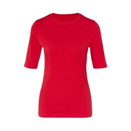 Tchibo - Basic Halbarmshirt - Damen - Gr. S - rot