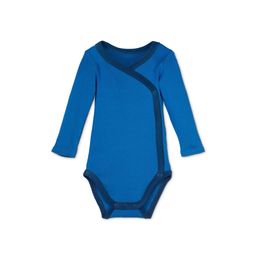 Tchibo - 5 Langarmbodys - Gr. 98/104 - dunkelblau/gestreift
