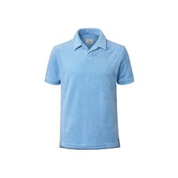 Tchibo - Frottee-Poloshirt - Herren - Gr. L - hellblau