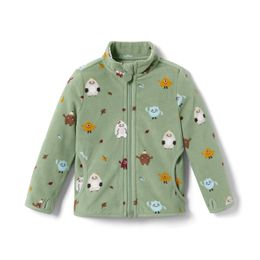 Tchibo - Fleecejacke - Baby - Gr. 74/80 - gr&uuml;n/print