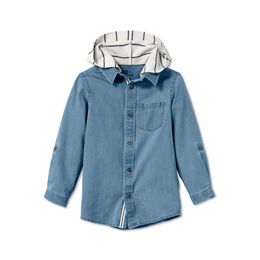 Tchibo - Denimhemd - Jungen - Gr. 122/128 - blau
