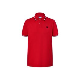 Tchibo - Piqu&eacute;-Poloshirt - Herren - Gr. S - rot