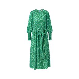 Tchibo - Florales Midi-Kleid - Damen - Gr. 40 - hellblau/print