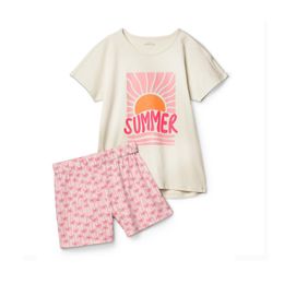 Tchibo - Kurzer Kinder-Pyjama - M&auml;dchen - Gr. 146/152 - hellrosa