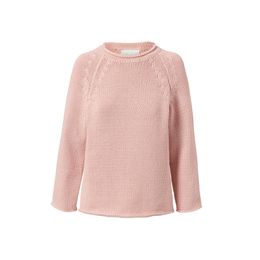 Tchibo - Grobstrick-Pullover aus B&auml;ndchengarn - Damen - Gr. S - ros&eacute;
