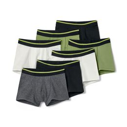 Tchibo - 7 Slipboxer - Jungen - Gr. 122/128 - anthrazit