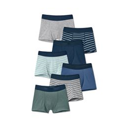 Tchibo - 7 Jungen-Slipboxer - Jungen - Gr. 98/104 - dunkelblau/gestreift