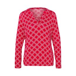 Tchibo - Bedrucktes Blusenshirt - Damen - Gr. XXL - wei&szlig;/print