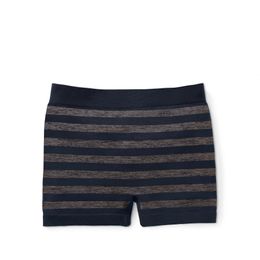Tchibo - 2 Microfaser-Slipboxer - Herren - Gr. M/5 - dunkelblau/gestreift
