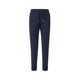 Tchibo - Bedruckte Joggpants - Damen - Gr. M - dunkelblau/print