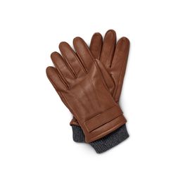 Tchibo - Leder-Handschuhe - Herren - Gr. 10 - cognac