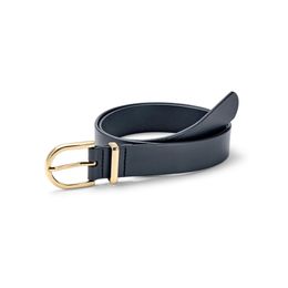 Tchibo - Lederg&uuml;rtel - Damen - Gr. 85 - dunkelblau