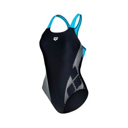 arena Feel Damen Badeanzug Swim Pro Back Bustier - Damen - Gr. 42 - schwarz