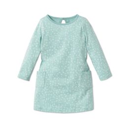 Tchibo - Jerseykleid - M&auml;dchen - Gr. 98/104 - wei&szlig;/print