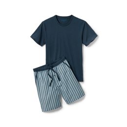 Tchibo - He. Shorty - Herren - Gr. XL - dunkelblau/gestreift
