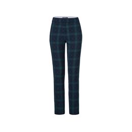 Tchibo - Stretchhose - Damen - Gr. 40 - dunkelblau/kariert