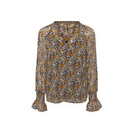 Tchibo - Bluse mit Print - Damen - Gr. 34 - schwarz