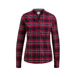 Tchibo - Karierte Flanell-Bluse - Damen - Gr. 36 - blau/kariert