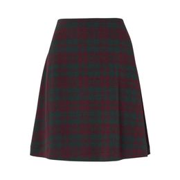 Tchibo - Karierter Jacquard-Rock - Damen - Gr. M - dunkelgr&uuml;n/jacquard