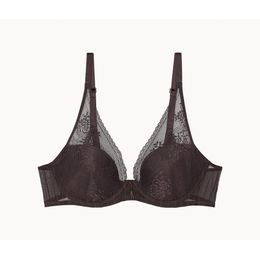 Passionata Plunge-BH &raquo;Maddie&laquo; - Damen - Gr. 80F - braun