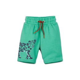 Tchibo - Sweatshorts - Jungen - Gr. 110/116 - olivgr&uuml;n/print