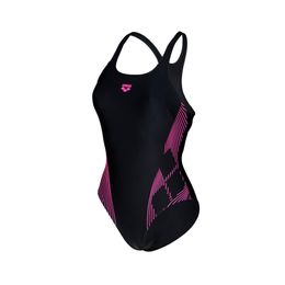 arena Feel Damen Badeanzug Swim Pro Back Bustier - Damen - Gr. 44 - schwarz