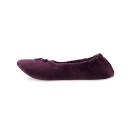 Tchibo - Ballerina-Hausschuhe - Damen - Gr. 38-39 - dunkelrosa
