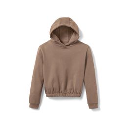Tchibo - Kinder-Hoodie - M&auml;dchen - Gr. 158/164 - braun