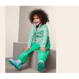 Tchibo - Fleecejacke - Kinder - Gr. 110/116 - beige/print