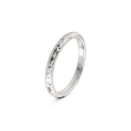 Tchibo - Ring-Set &raquo;Black&laquo; - Damen - Gr. 19 - silber